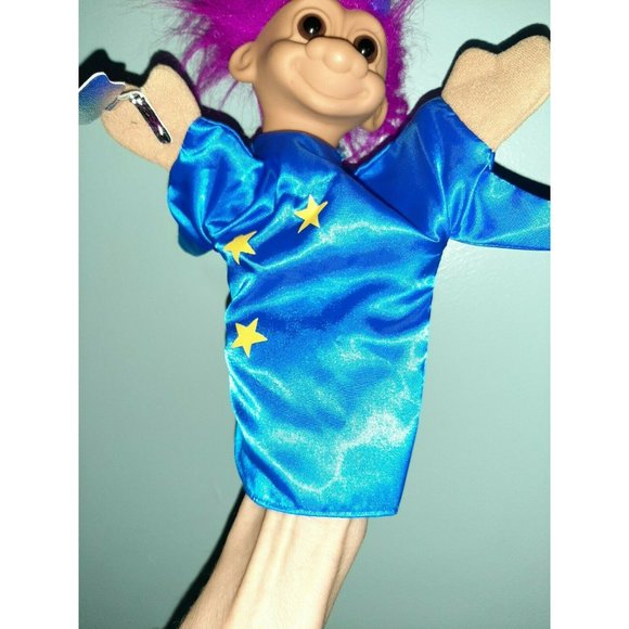 Unbranded | Toys | Magical Wizard Hand Puppet Stars Wand Russ Magician ...